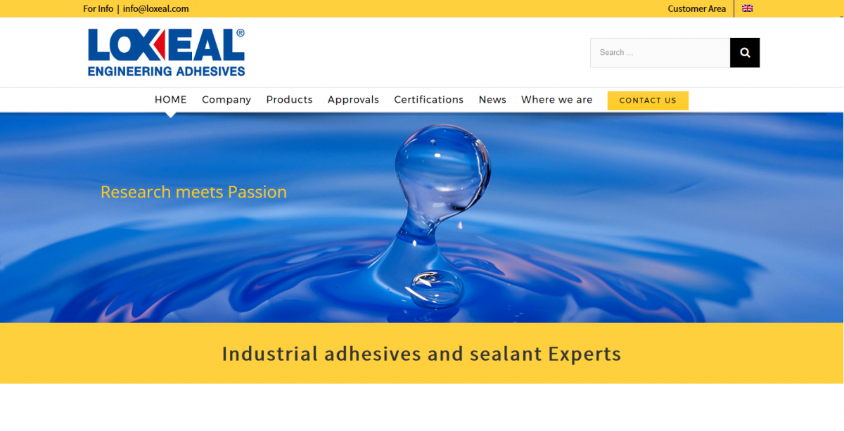 The new website Loxeal | Loxeal S.r.l.